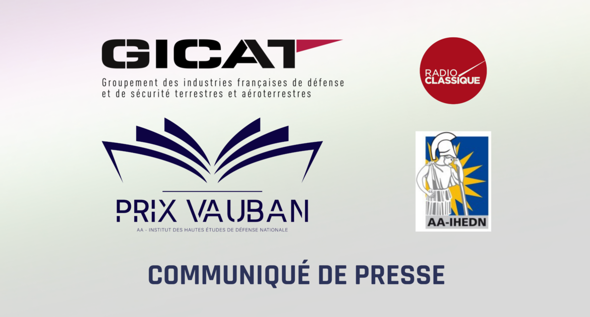PRIX VAUBAN 2023 - GICAT - Groupement des Industries françaises de ...